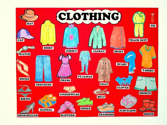 Resources to learn English: Clothes vocabulary